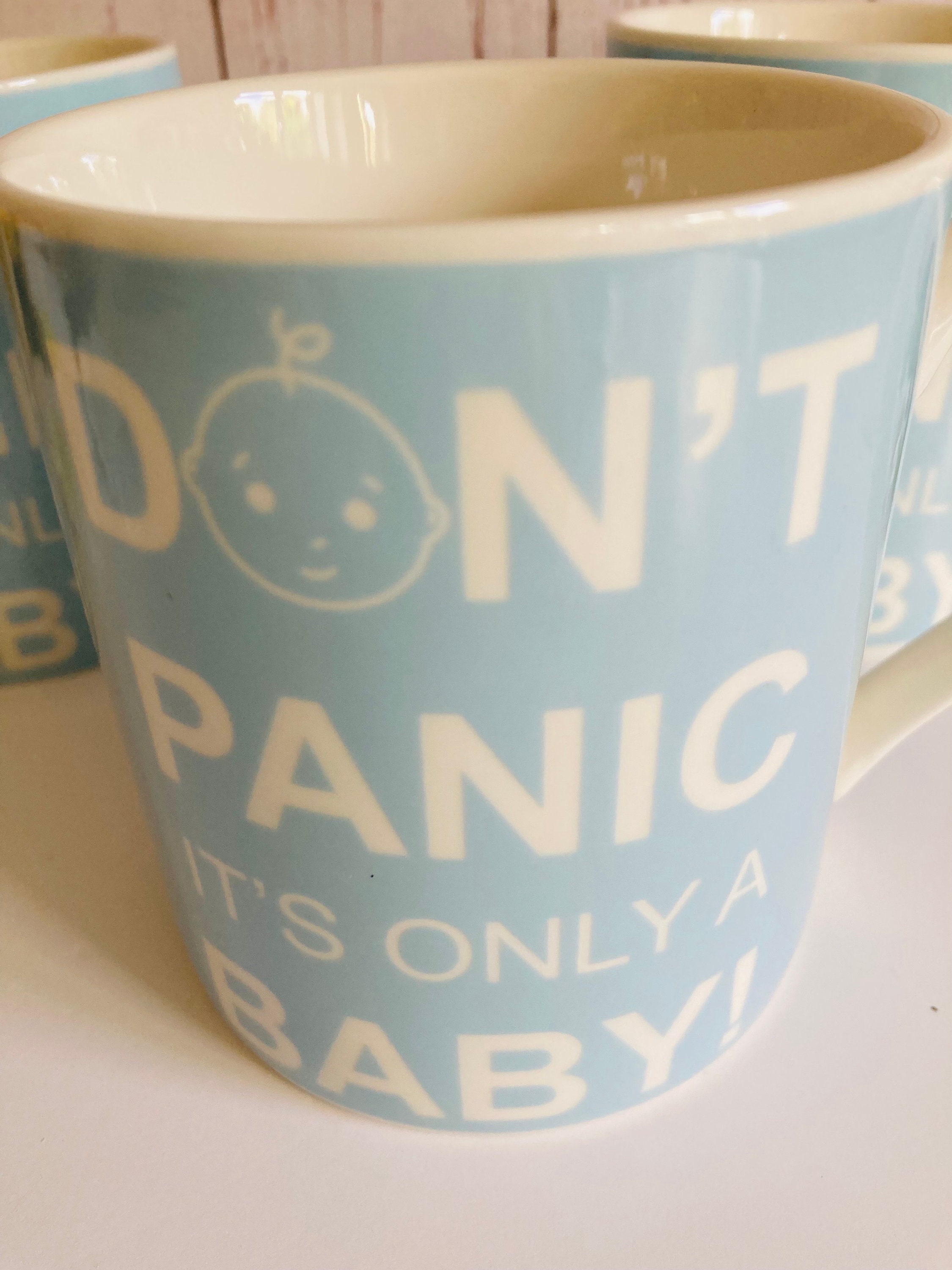 New Parent Mugs, Mummy Mug, Daddy Mug, New Baby Mug, Don't Panic Mugs ...