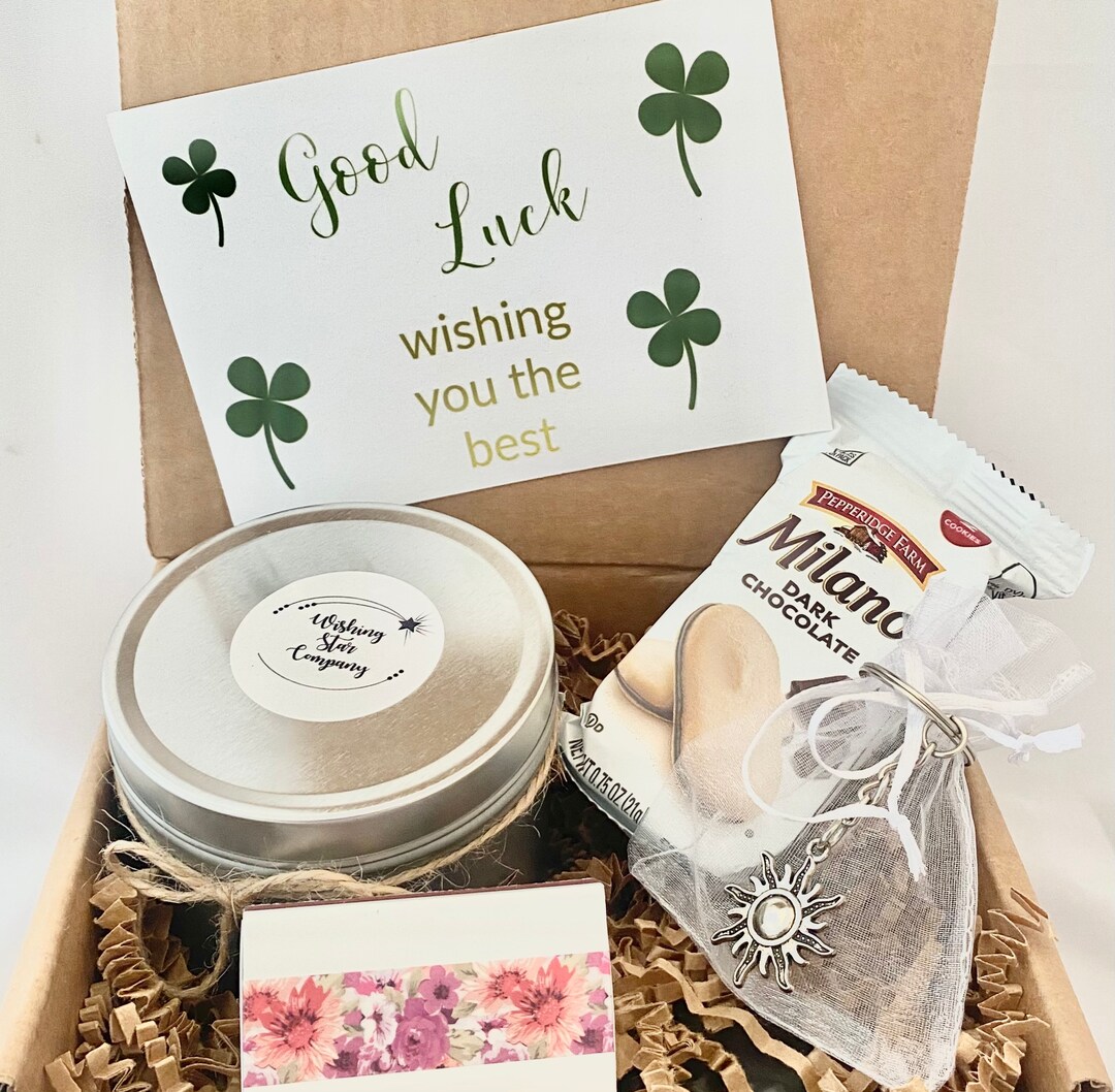 Good Luck / Best Wishes / Congratulations / Best Wishes Gift Box ...