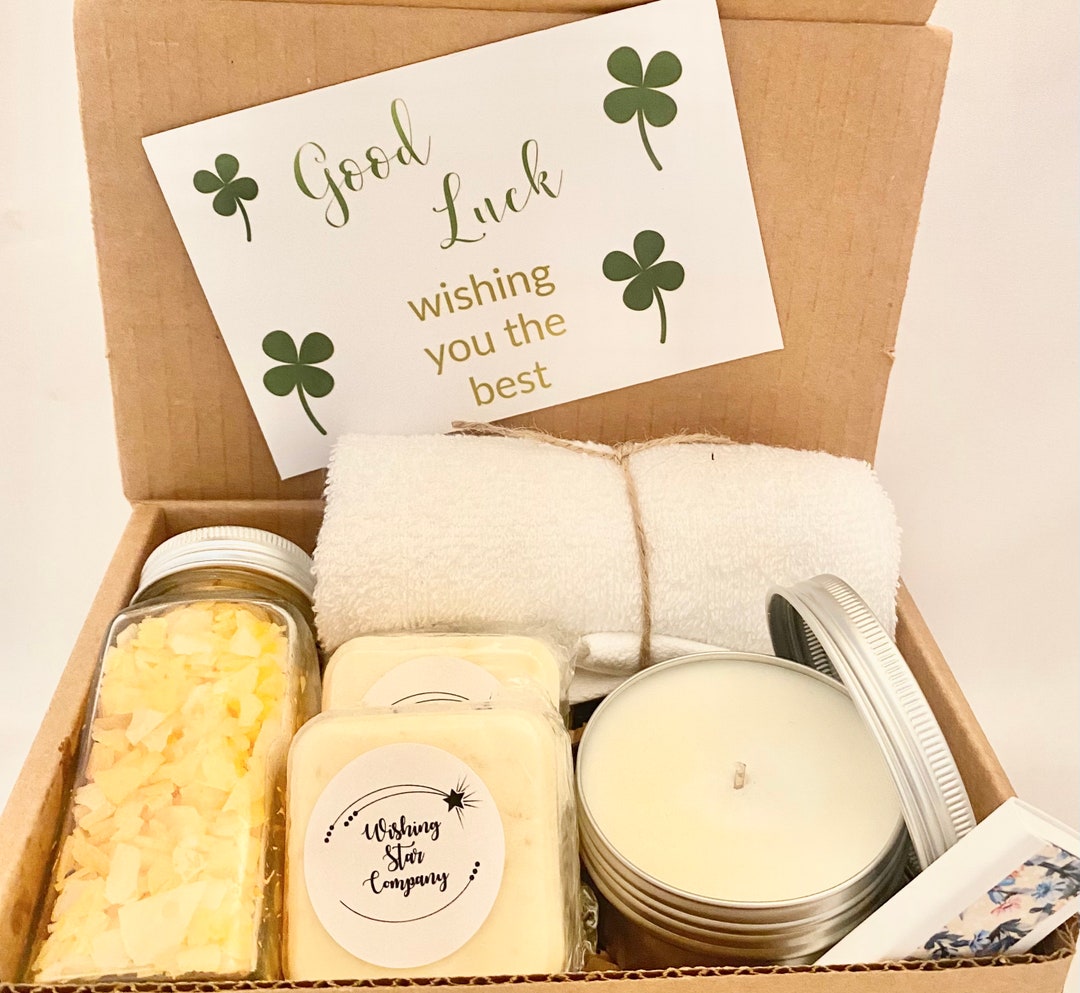 Good Luck / Best Wishes / Congratulations / Best Wishes Gift Box ...