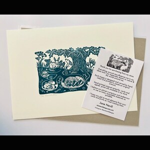 The Burrowers Hand Printed Original Signed Linocut Print - Etsy