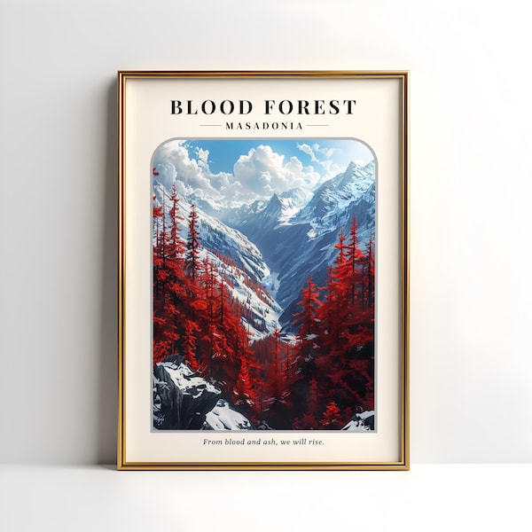 Blood Mountain Art - Etsy