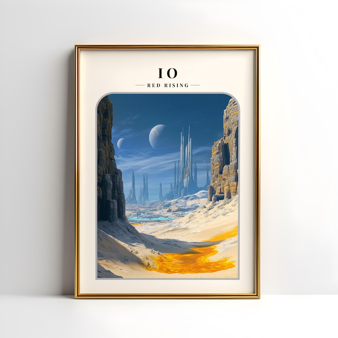 IO Digital Poster | Red Rising | the Institute | Pierce Brown | Darrow ...
