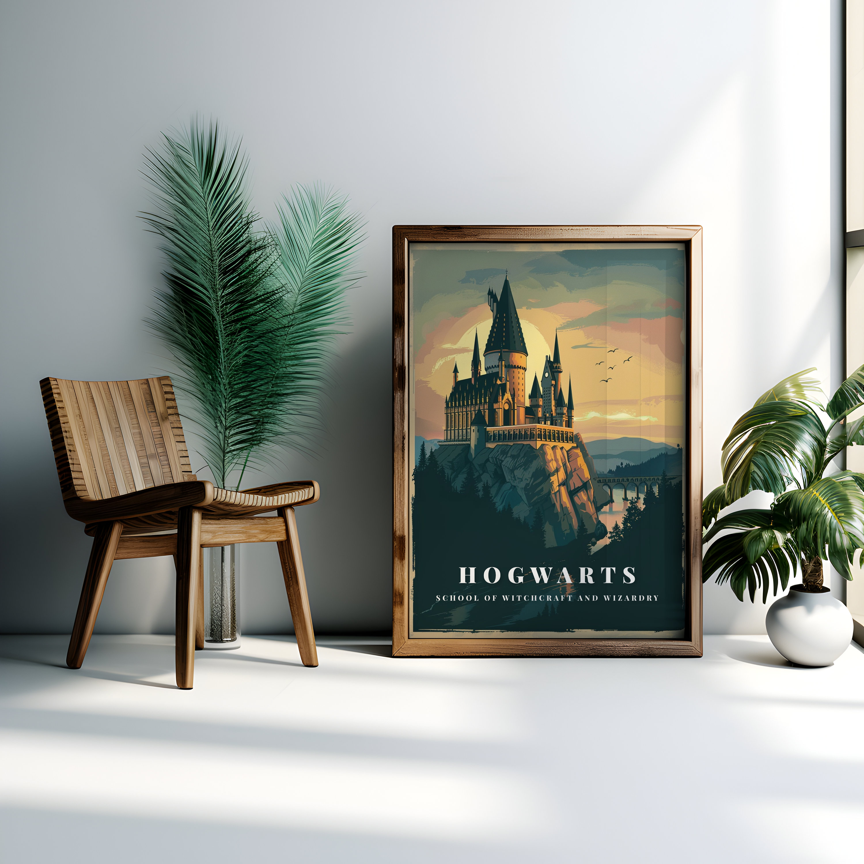 Hogwarts Poster Potter Wall Art Hogwarts Print Art Prints Hogwarts ...