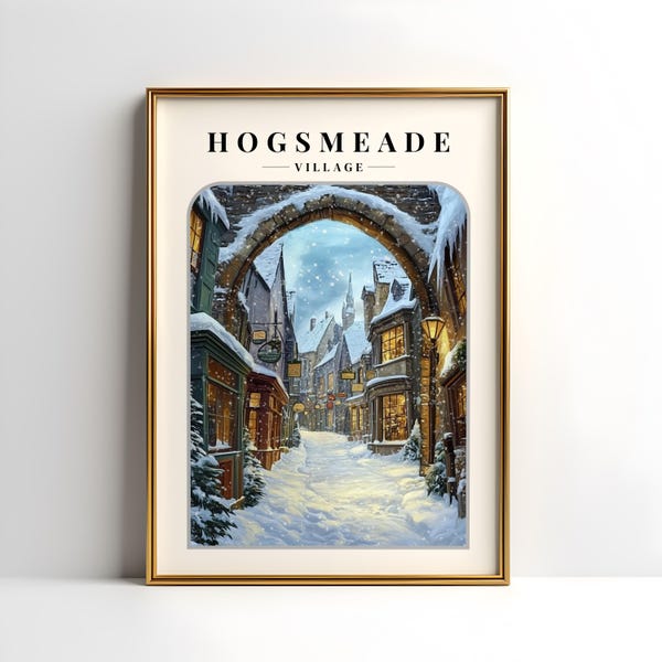 Hogsmeade Poster - Etsy