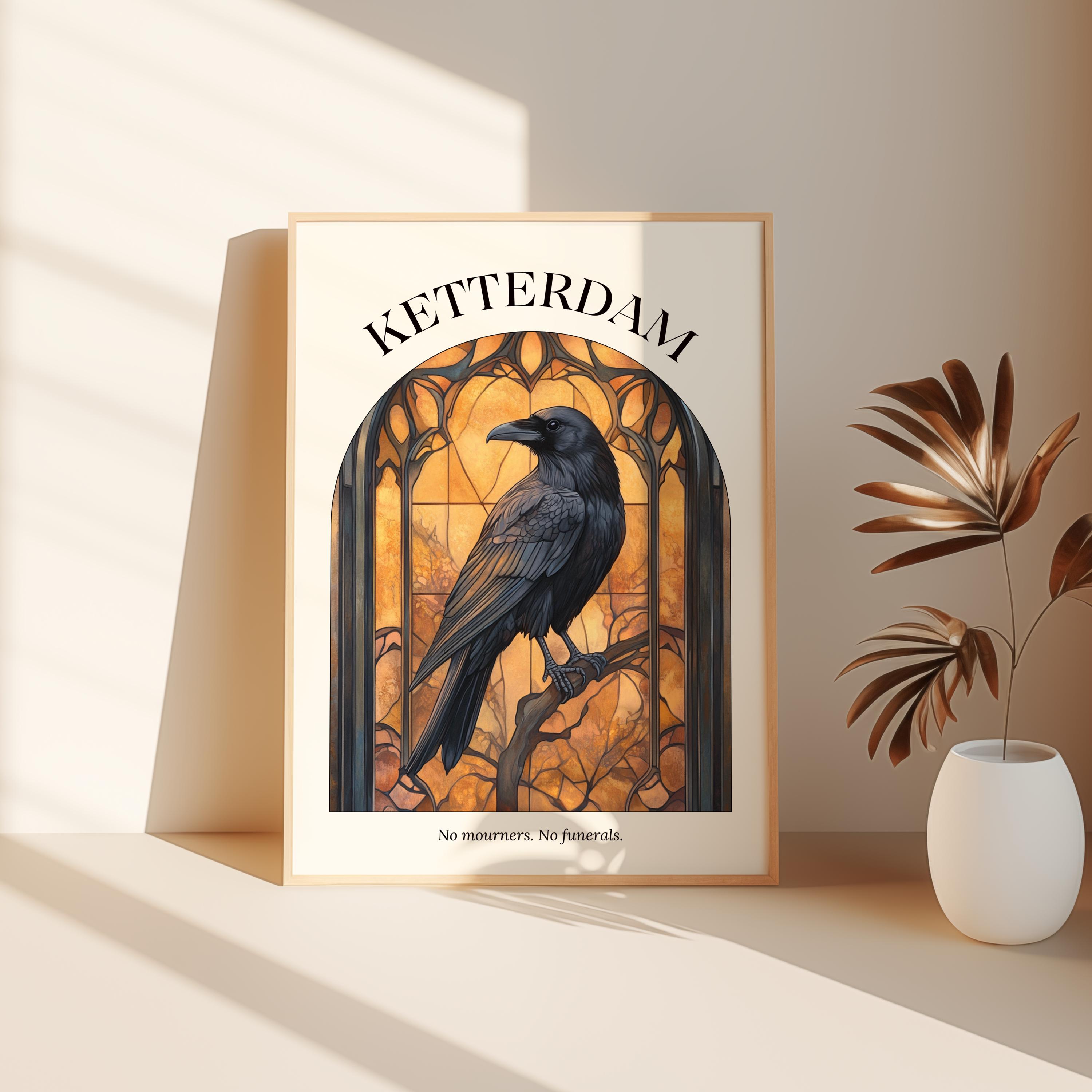 Six of Crows Ketterdam Digital Print | Ketterdam Poster | No Mourners ...