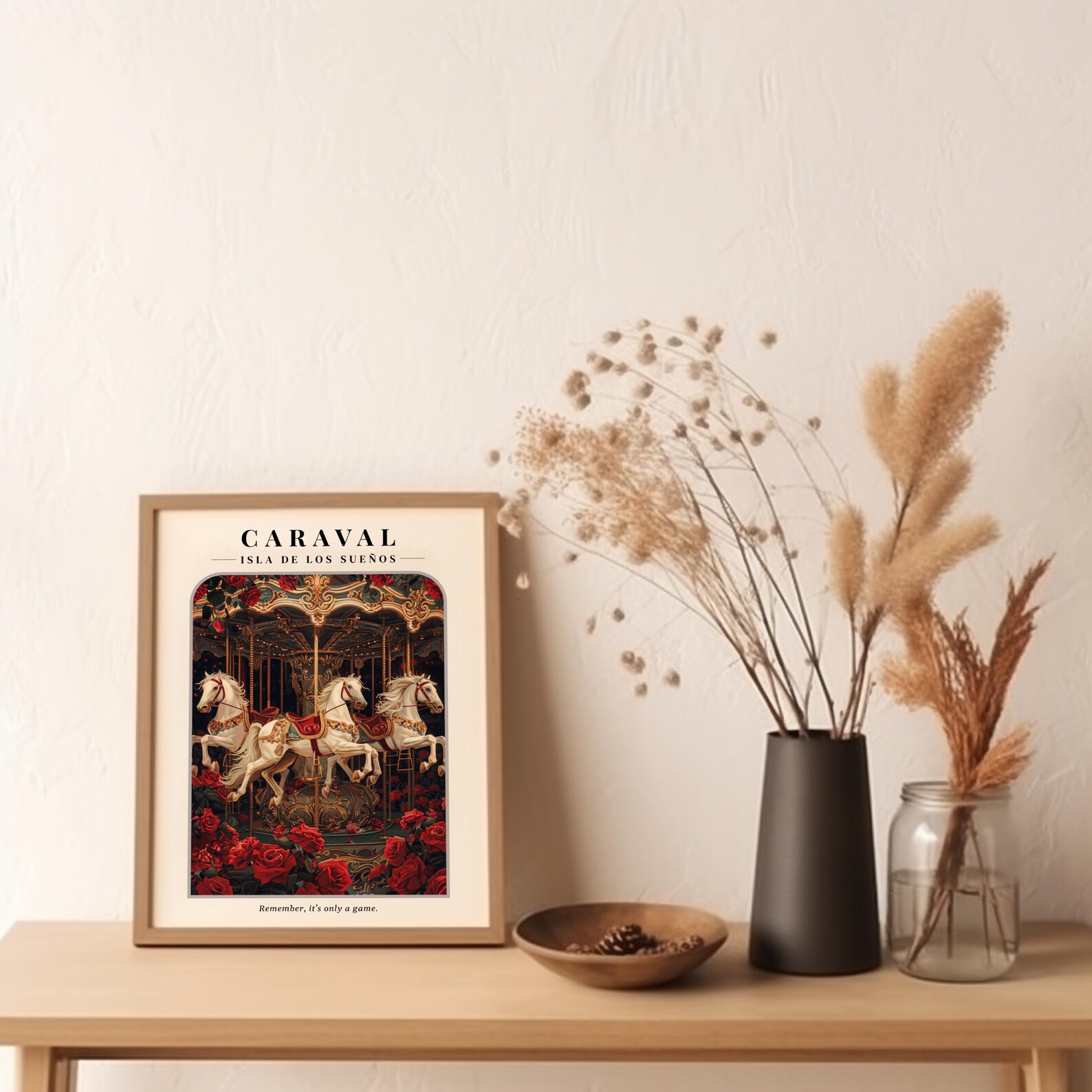 Caraval Digital Print | Caraval Poster | Scarlett Dragna | Donatella ...