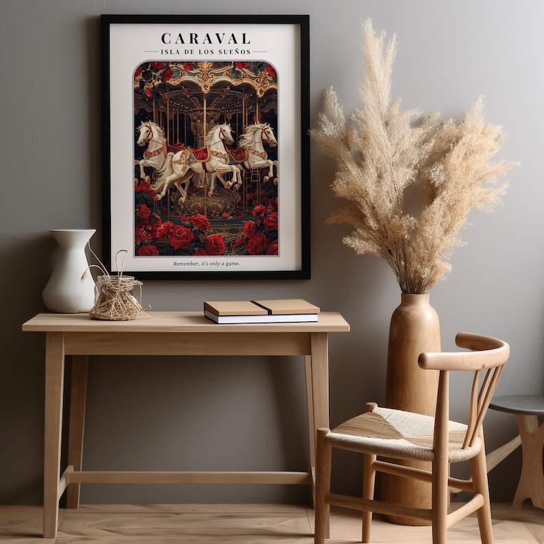 Caraval Digital Print | Caraval Poster | Scarlett Dragna | Donatella ...