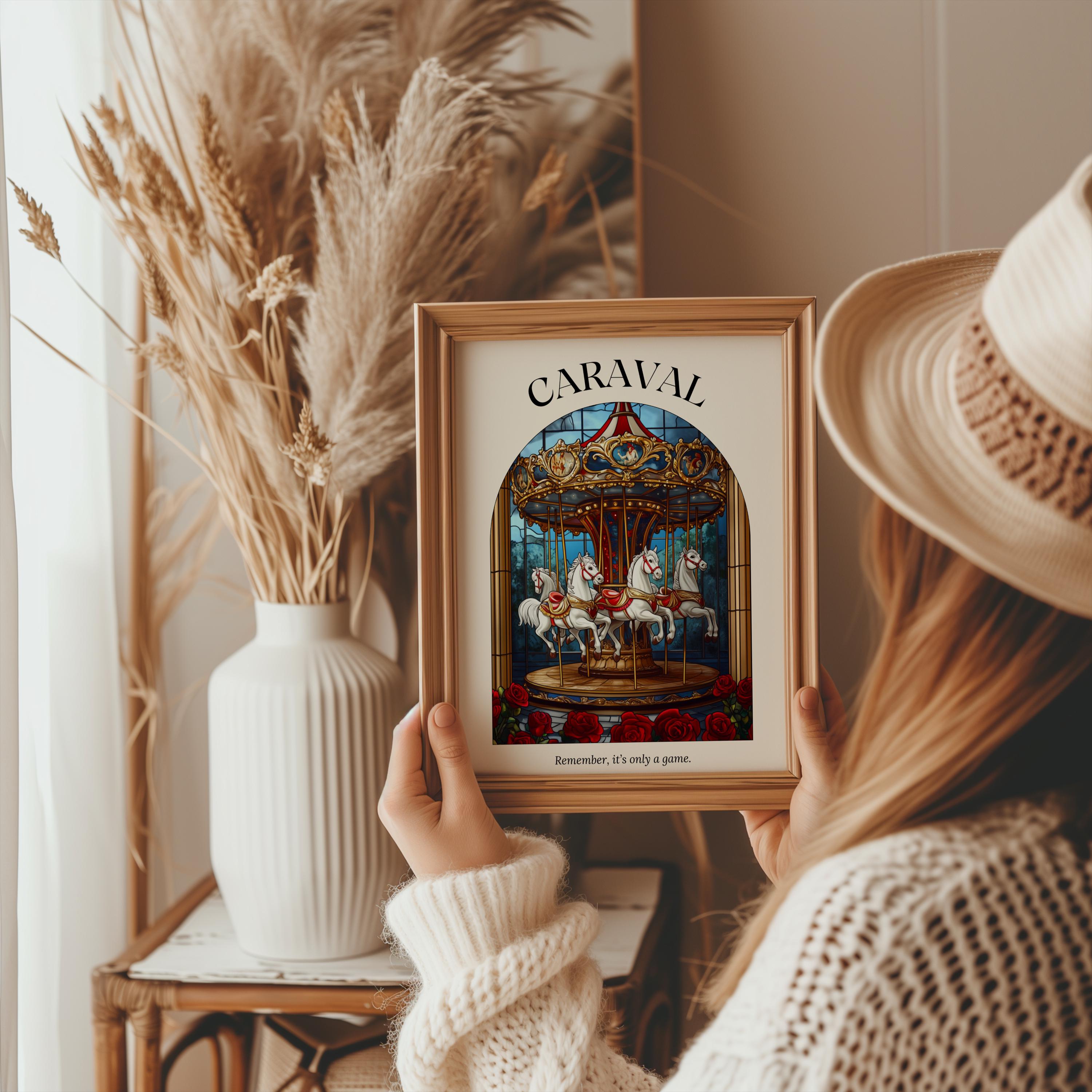 Caraval Digital Print | Caraval Poster | Scarlett Dragna | Donatella ...