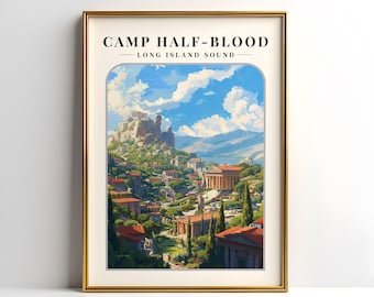 Camp Half-blood/percy Jackson Digital Design - Etsy