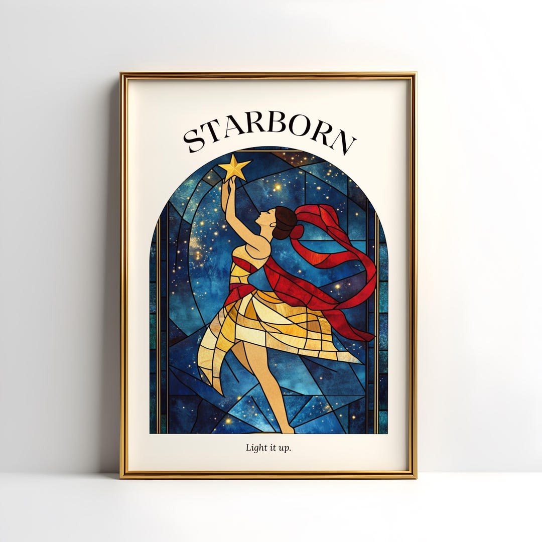Starborn Lady Digital Print | HOEB Poster Wall Art | Maas Universe Wall ...