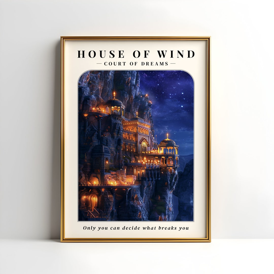 Velaris House of Wind Digital Print | Velaris City of Starlight ...