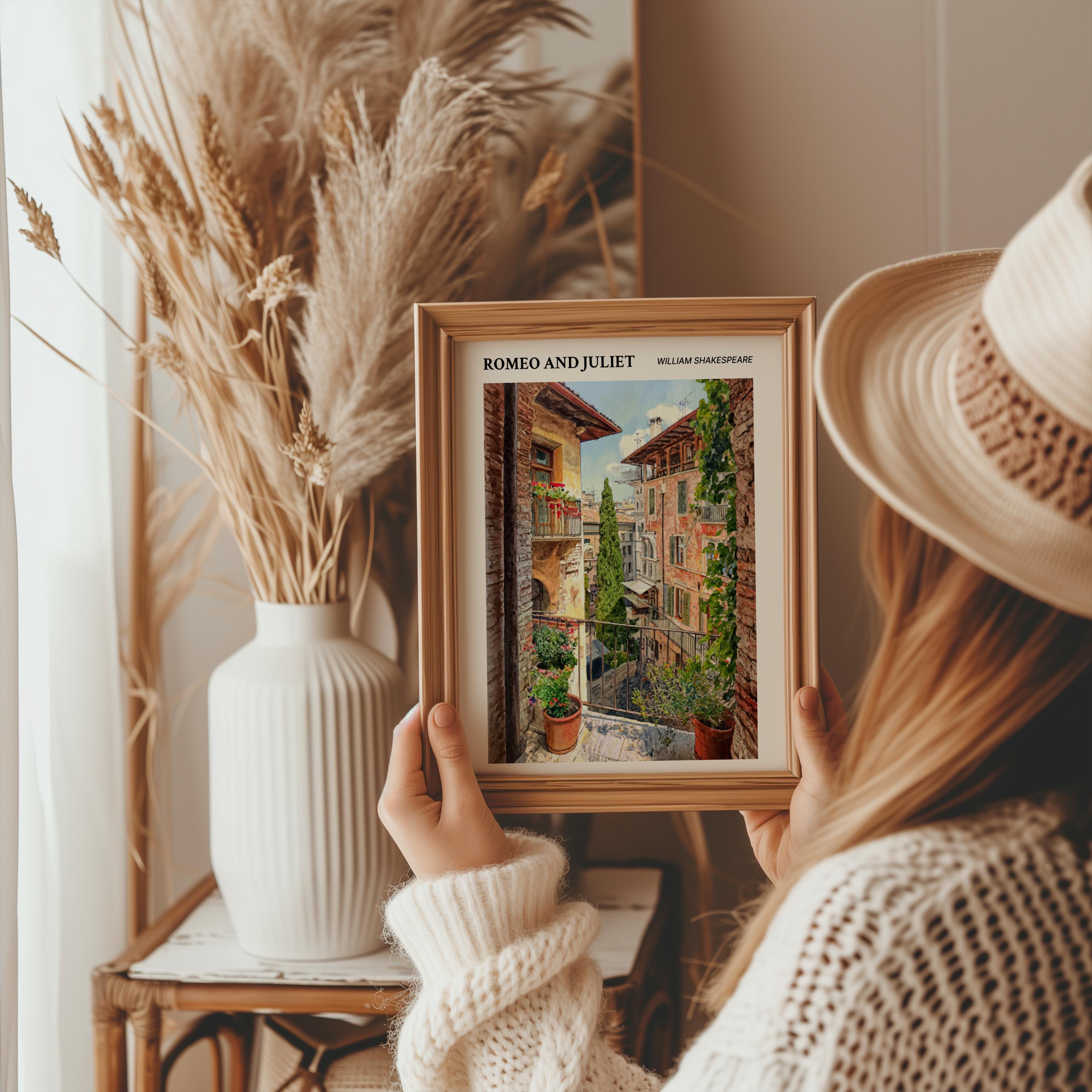 Romeo and Juliet Digital Wall Art | Literary Art Print | William ...