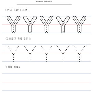 Printable Uppercase Handwriting Practice Worksheet Letter Formation ...