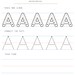 Printable Uppercase Handwriting Practice Worksheet Letter Formation ...