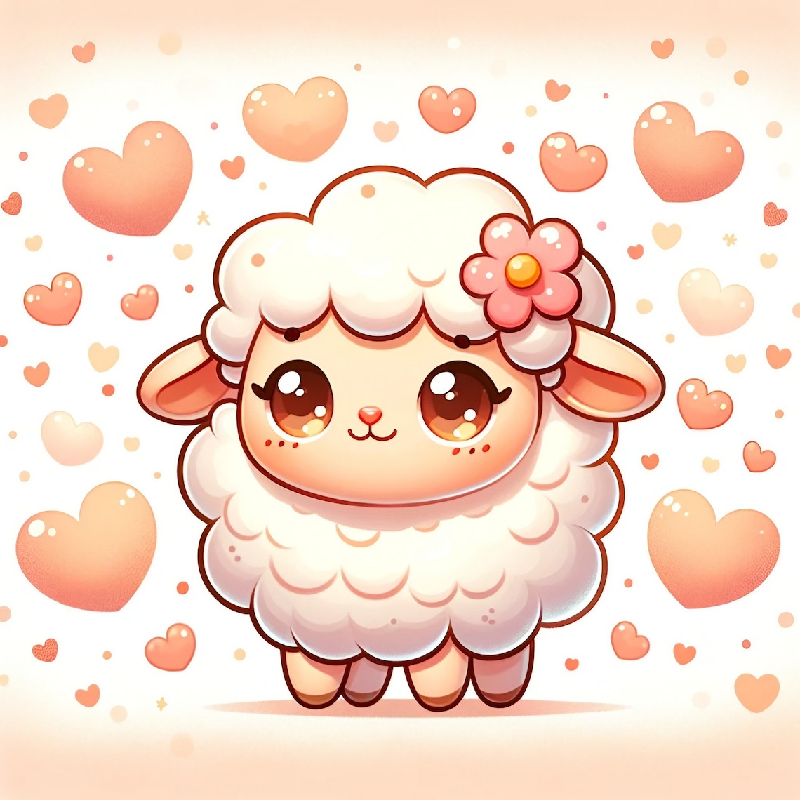 Cute Animal Clip Art: Adorable Creatures - Etsy