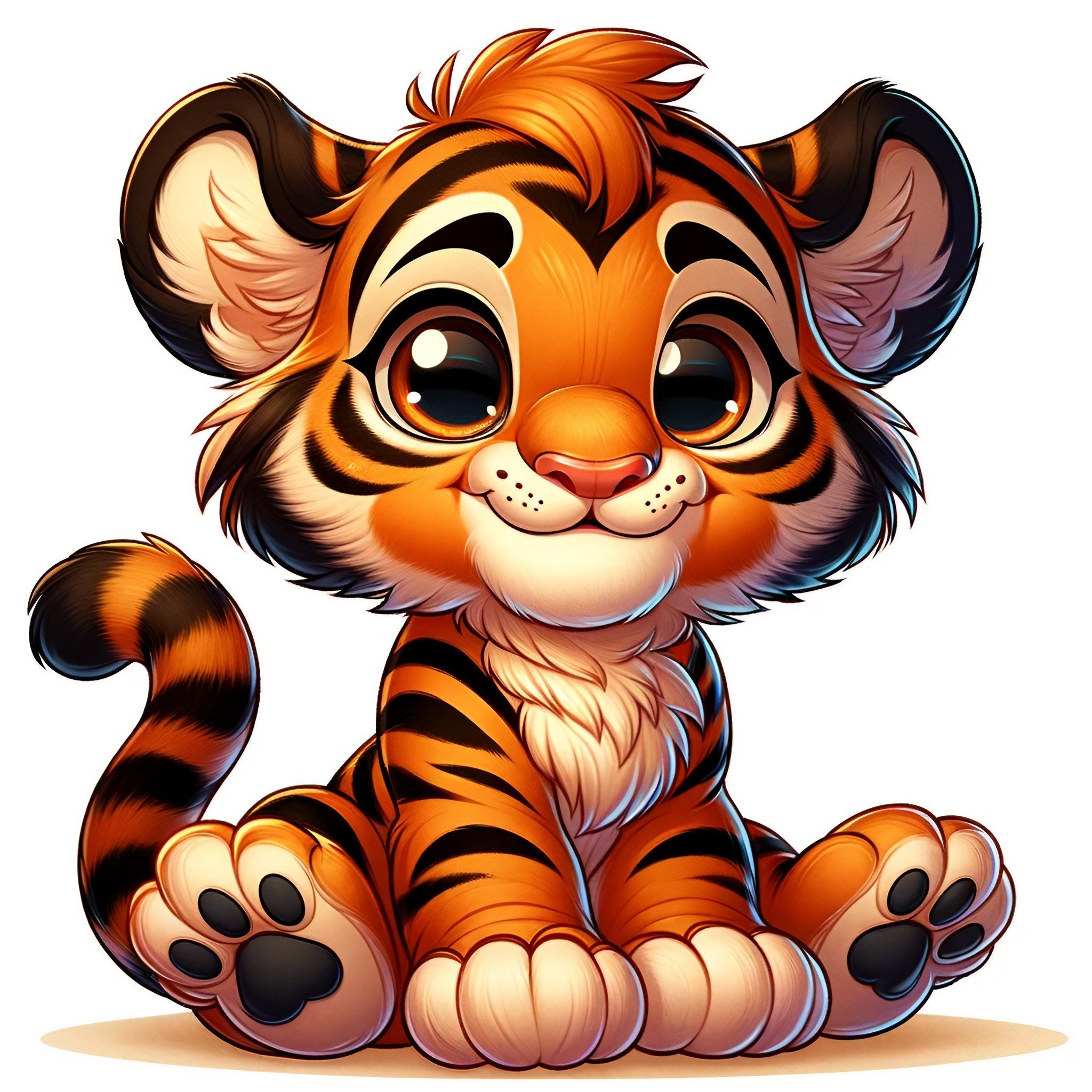 Cute Animal Clip Art | Adorable Creatures Digital Download | Printable ...