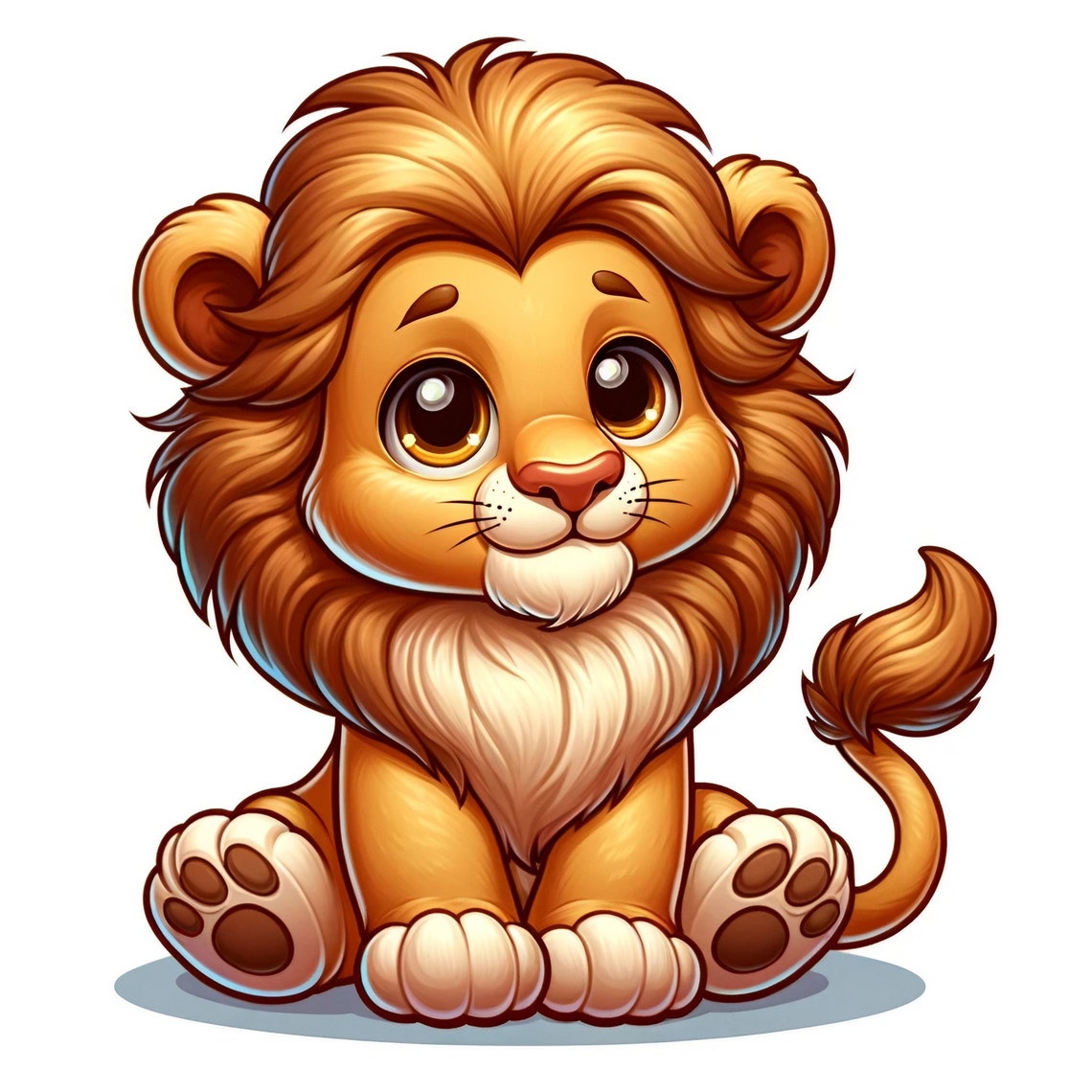 Cute Animal Clip Art: Adorable Creatures - Etsy