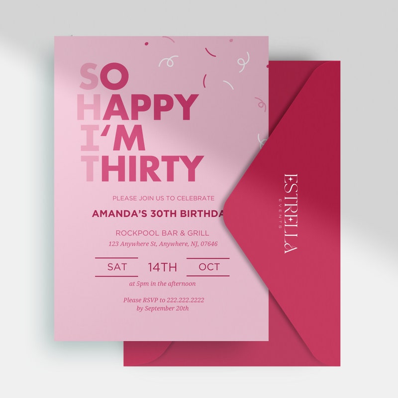 So Happy Im Thirty - Etsy