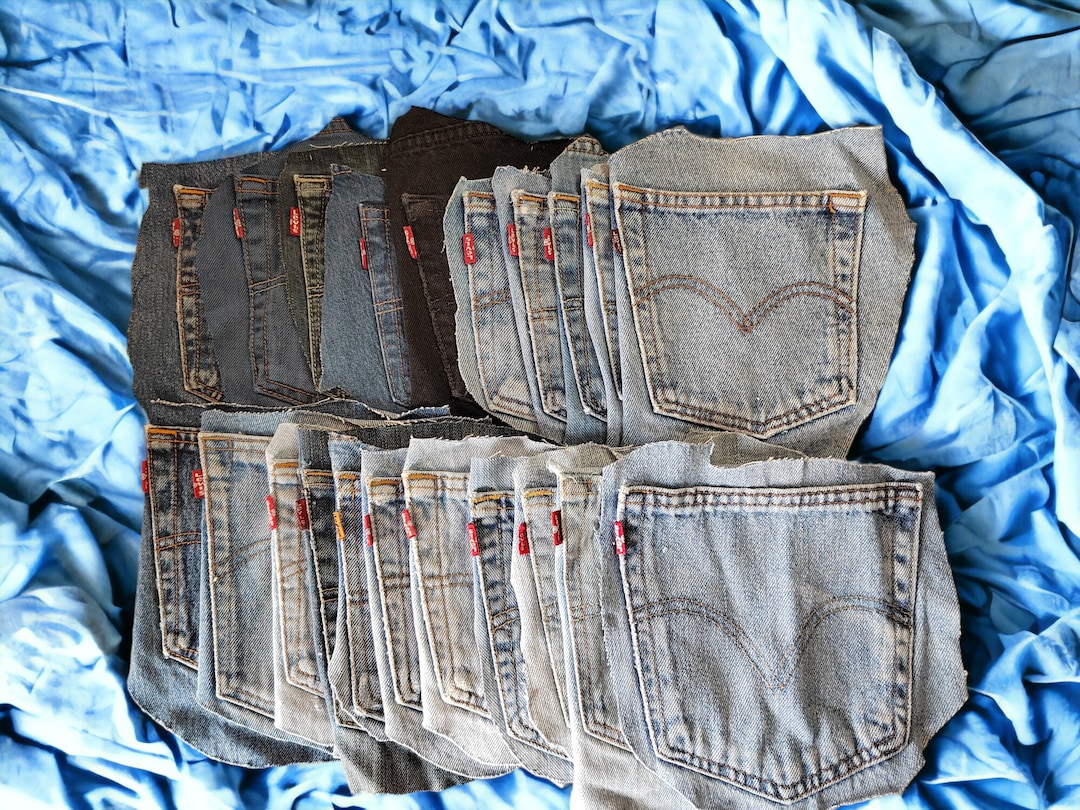 Vintage Levi’s Pockets Levi Red Tag Pocket – 501, 505, 512,550 – All ...