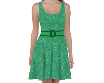 Pixar Inside Out Inspired Disgust Dress up Apron Costume - Etsy