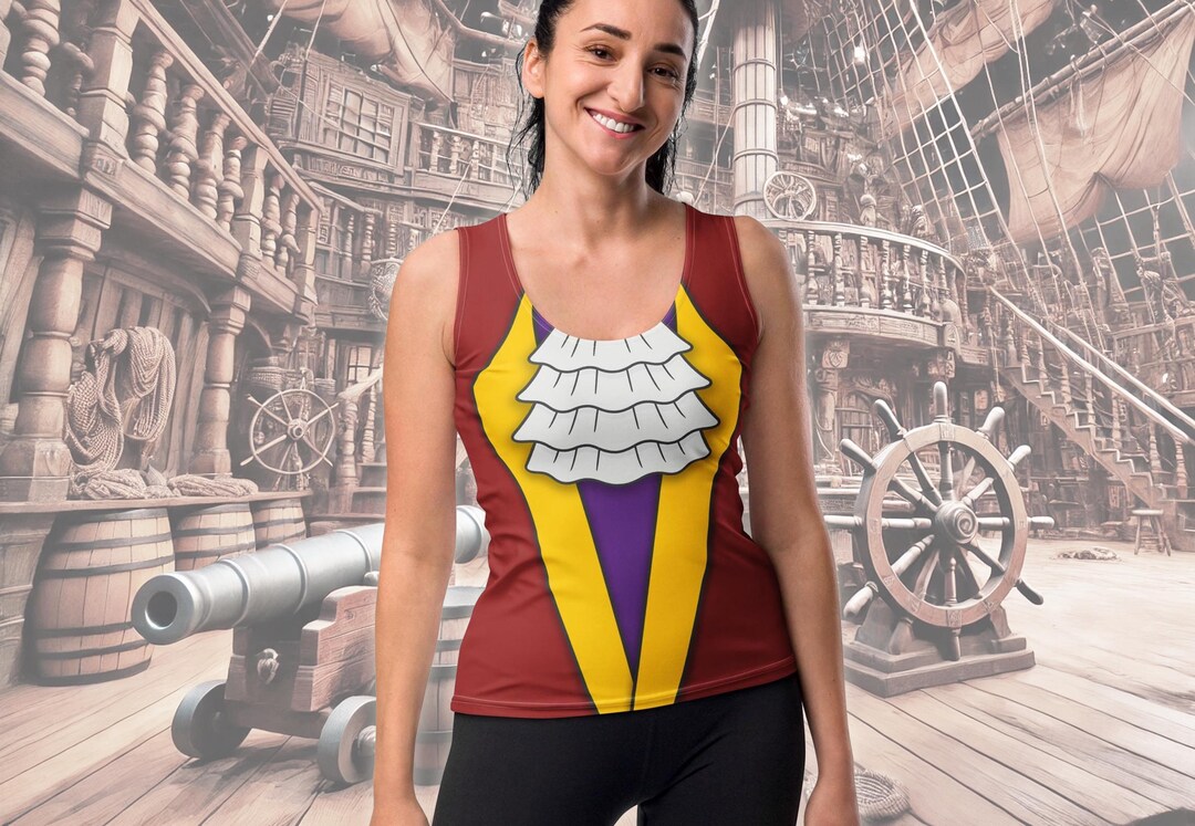Captain Hook Tank Top | Peter Pan Pirate Cartoon Character Inspired ...