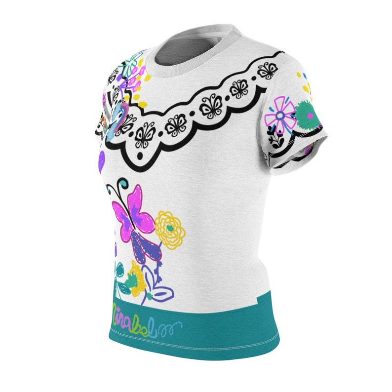 Encanto Inspired Mirabel All-over Print Costume Lightweight Women's T ...