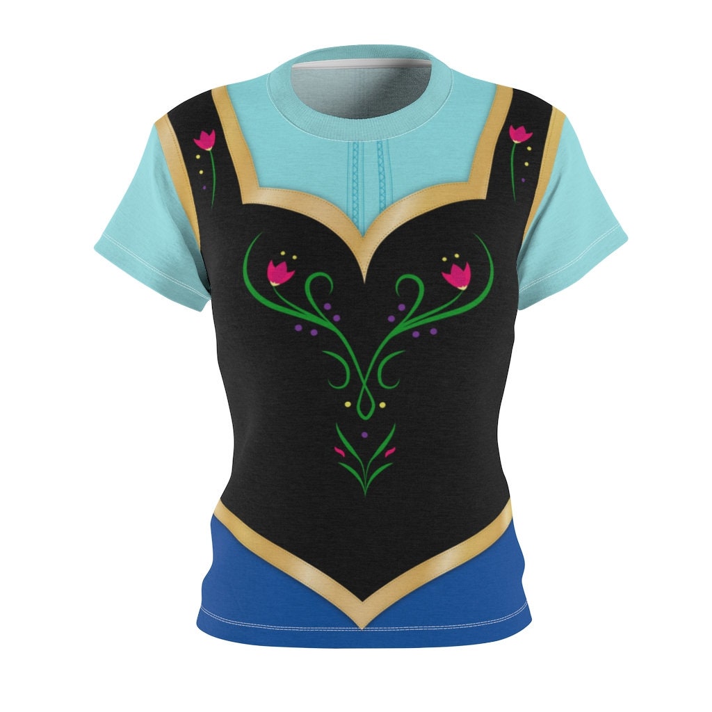 Classic Anna Travel Dress T-shirt | Frozen Inspired Women's Lightweight ...