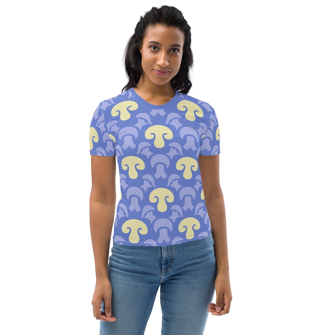 Purple Cece Hylian Mushroom Pattern Totk-inspired All-over - Etsy