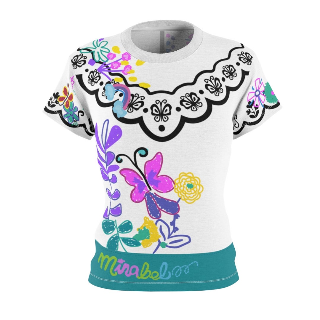 Encanto Inspired Mirabel All-over Print Costume Lightweight Women's T-shirt - Etsy