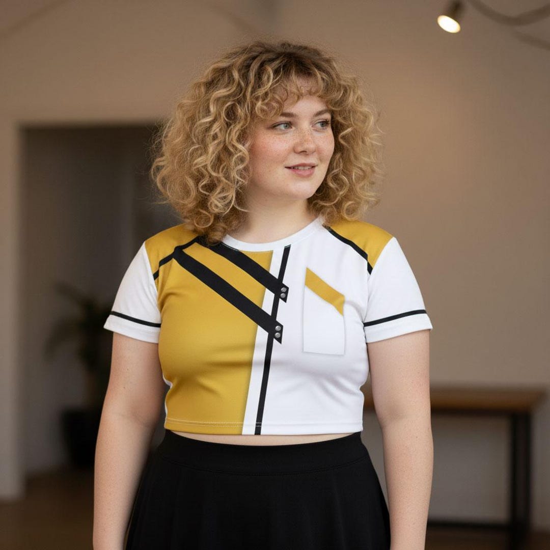 Dinosaur Cast Member Crop Top | CM Uniform Inspired Women's Cropped T ...