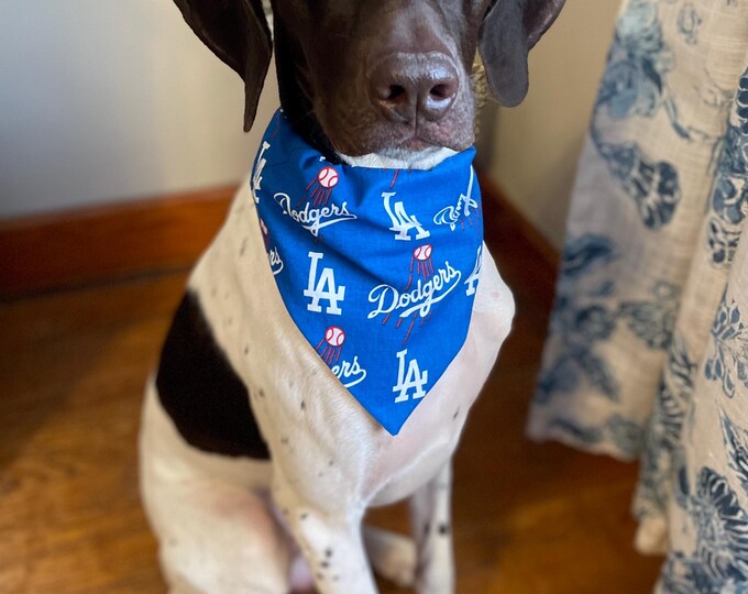LA Dodgers- Fleece Scarf - Etsy