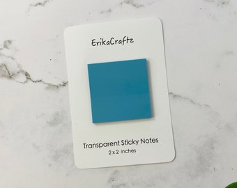 Teal Sticky Notes - Etsy