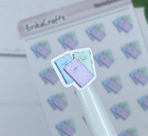 Notebooks planner icons | Etsy