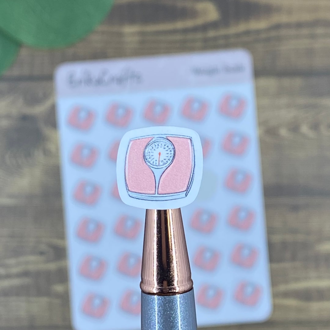 Weight Scale Stickers - Etsy
