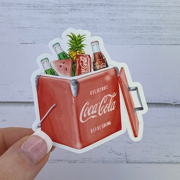 Coca Cola Cooler - Etsy