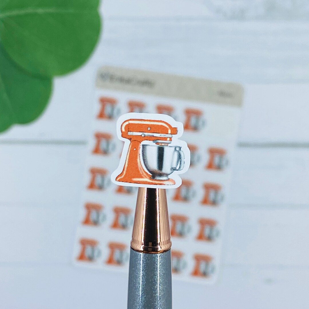 Mixer Stickers Planner Icons - Etsy
