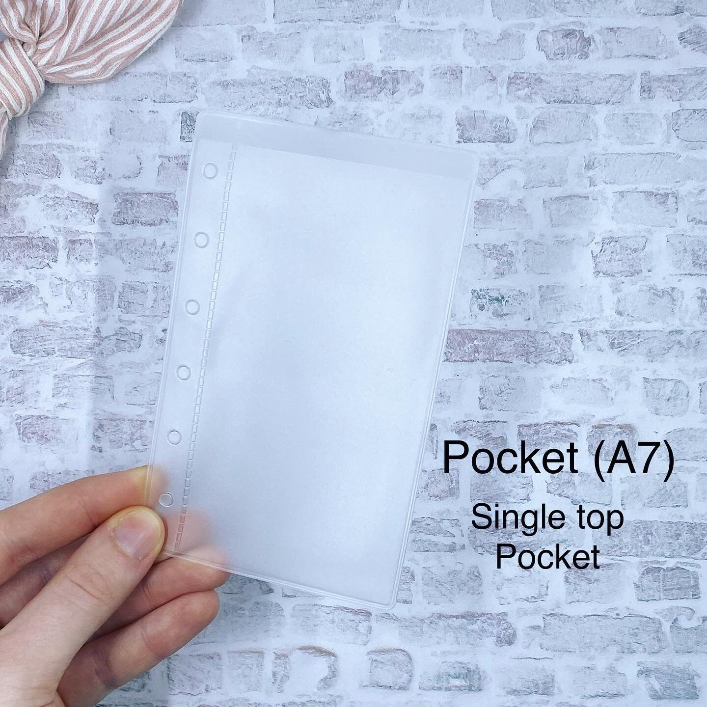 Planner Pockets Several Styles A5 Personal and Pocket - Etsy