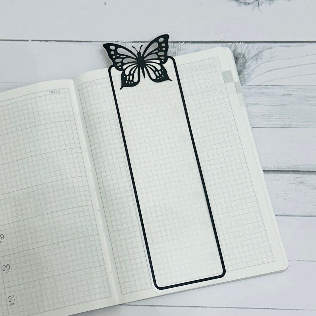 Butterfly Page Marker Many Colors Available - Etsy