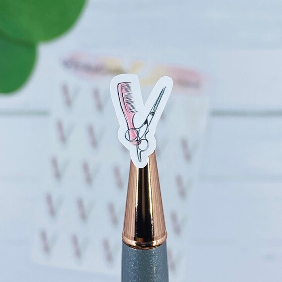 Haircut Planner Stickers | Etsy