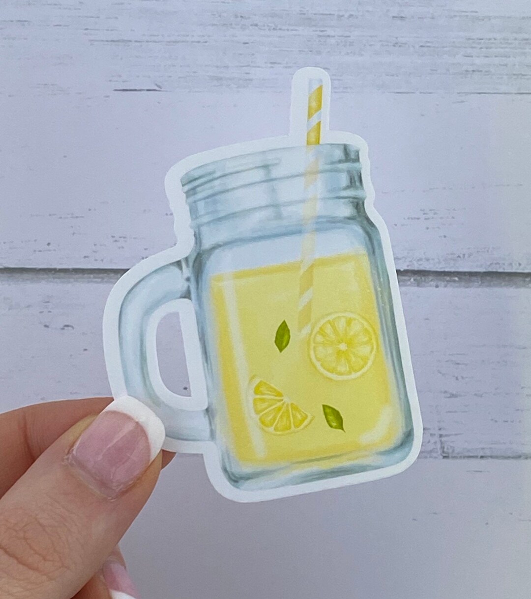 Lemonade Sticker Diecut - Etsy
