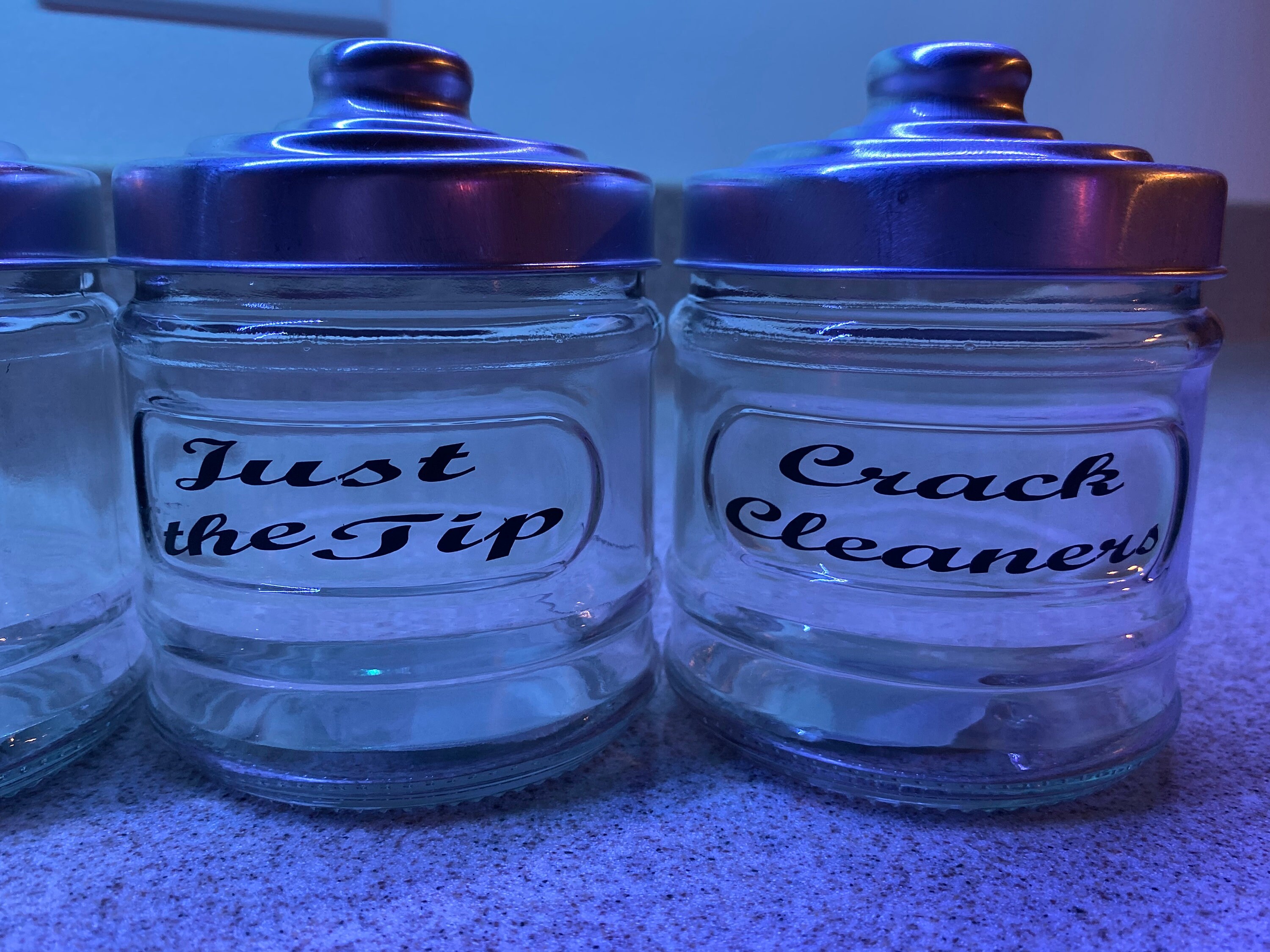 Funny Bathroom Jar Set - Etsy