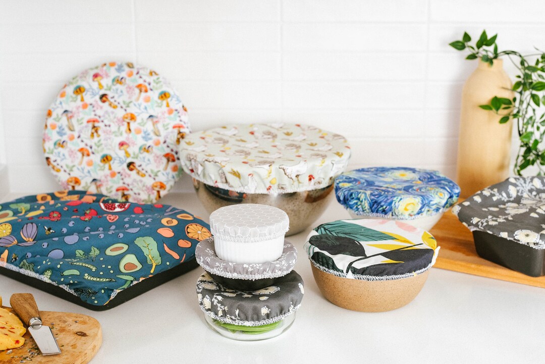 Reusable Bowl Covers - Etsy