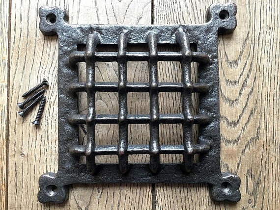 Medieval Style Iron Door Window Grill Spyhole Cover Vent Grill - Etsy