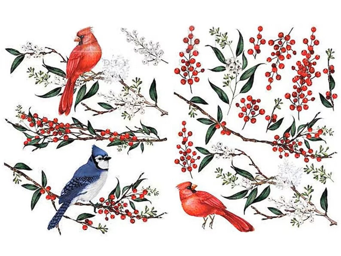 New winterberry 3 Sheets Each 8.5x11 - Etsy