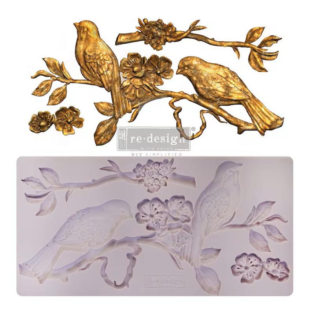 BLOSSOMING SPRING | Redesign With Prima | 5 X 10 Mold | Home Decor ...
