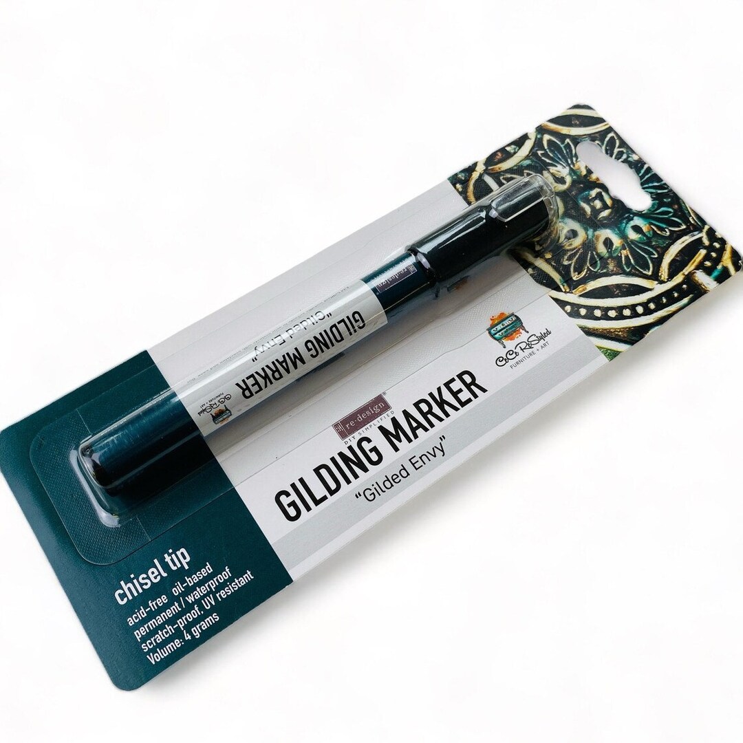 Gold Metallic Paint Marker - Re-design With Prima & Cece Restyled ...