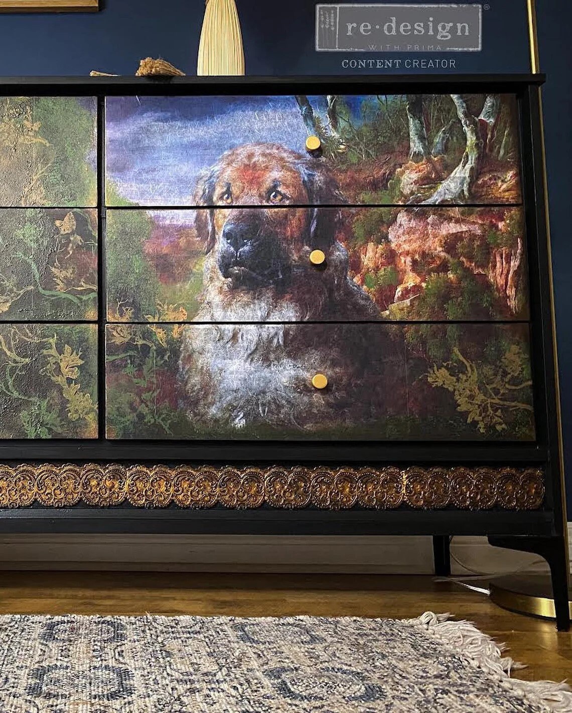 LOYAL FRIEND - Re-design With Prima Decoupage Rice Paper - A1 Decoupage ...