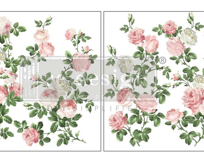 SALON DE DIANE - 2 Sheets - 12"x12" - Rub on Transfers for Furniture ...