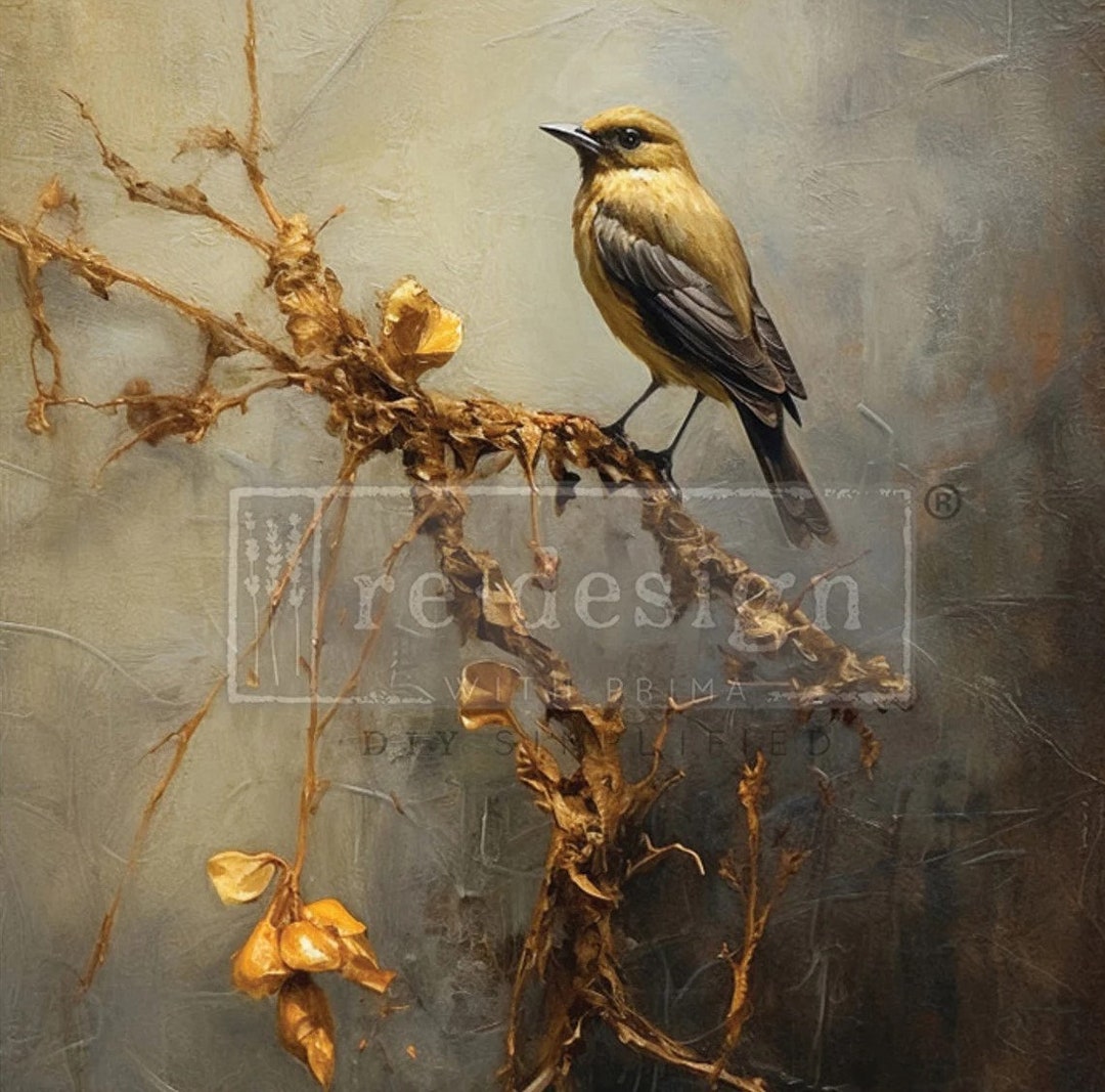 RUSTIC REFUGE - Re-design With Prima A1 Decoupage Fiber Paper - 23.4" X ...
