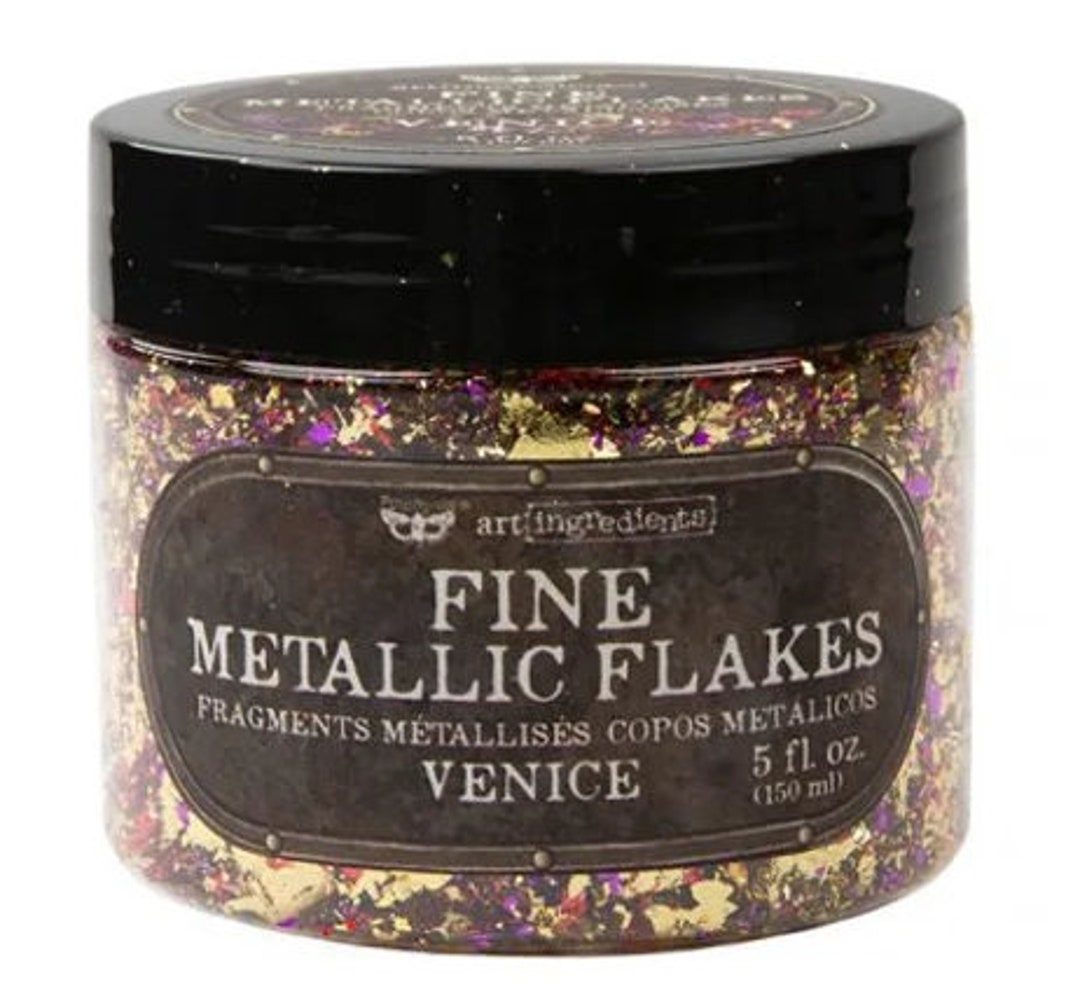 Redesign With Prima Fine Metallic Flakes "venice" Finnabair Art, Metal ...